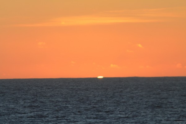 A Rare Treat – The Green Flash – State of the Planet