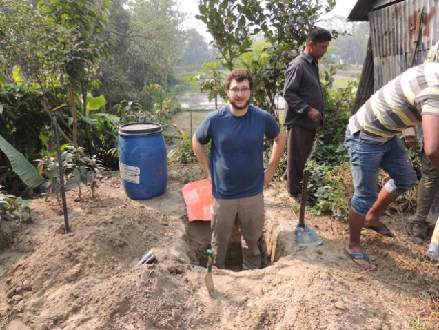 Installing the seismometer array – State of the Planet